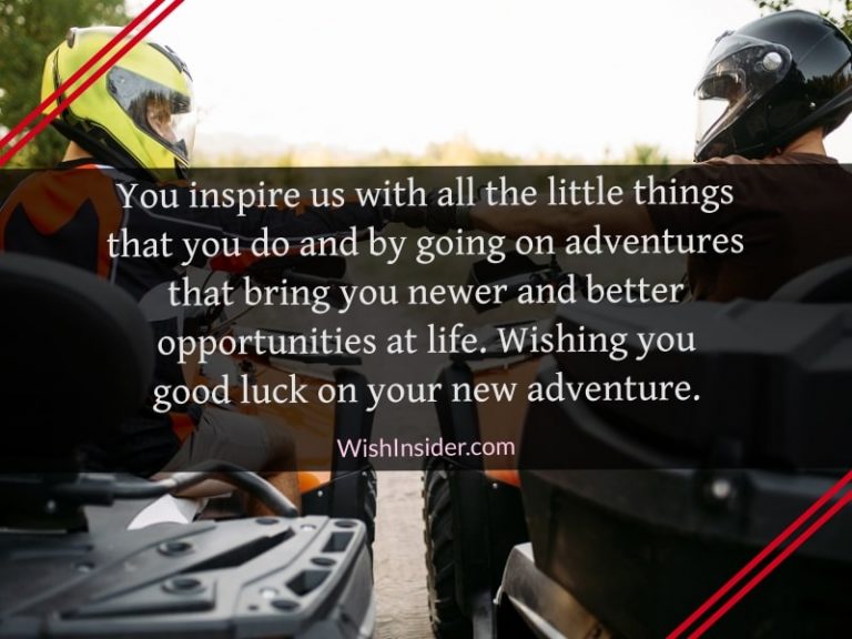 45 Good Luck on Your New Adventure Quotes – Wish Insider